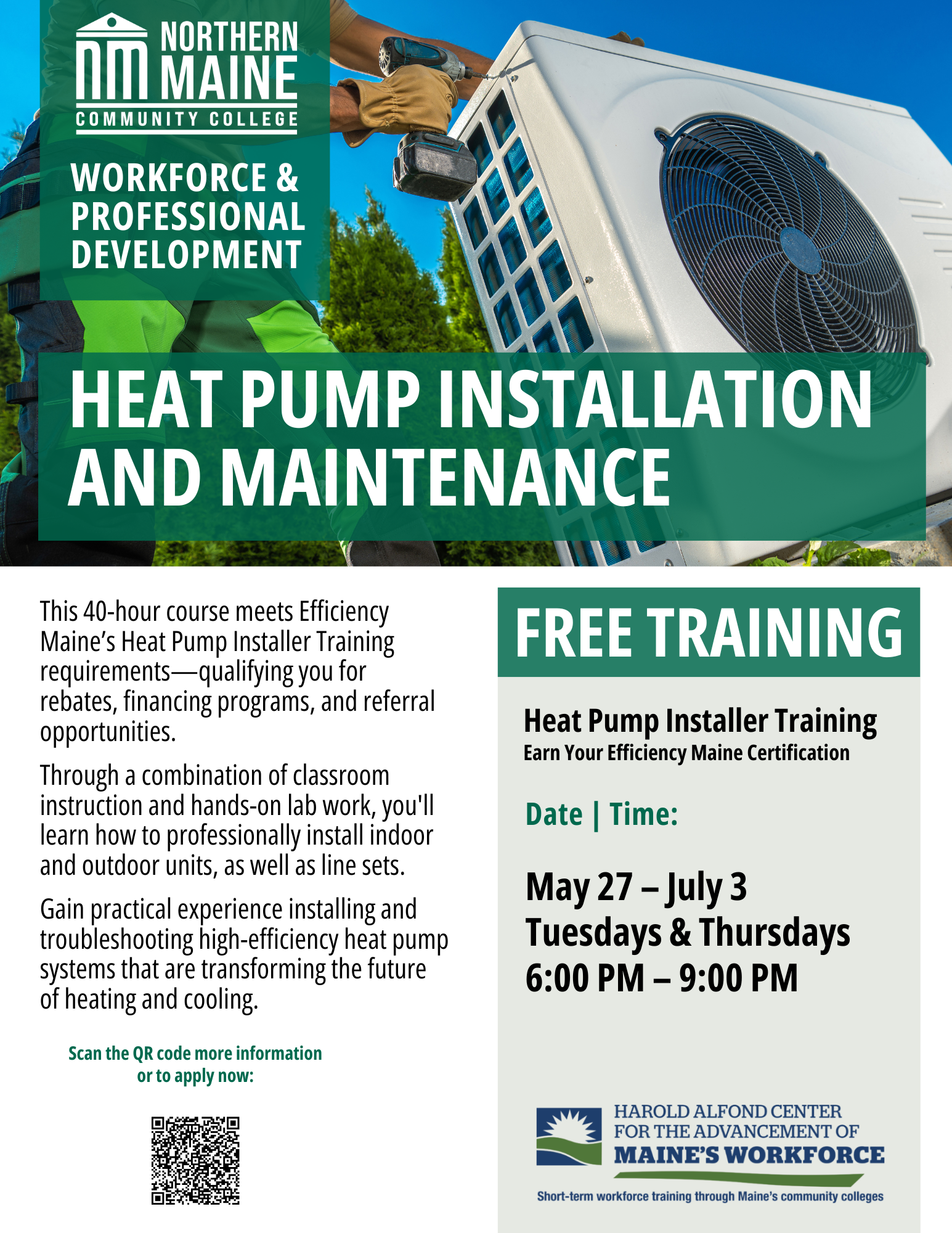 Workforce Training - Northern Maine Community College